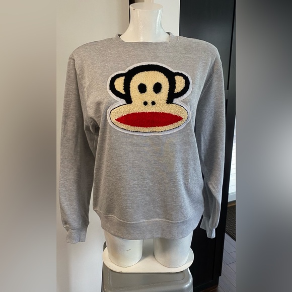 Paul Frank | Tops | Juniors Womens Paul Frank Sock Monkey Sweatshirt Size L | Poshmark